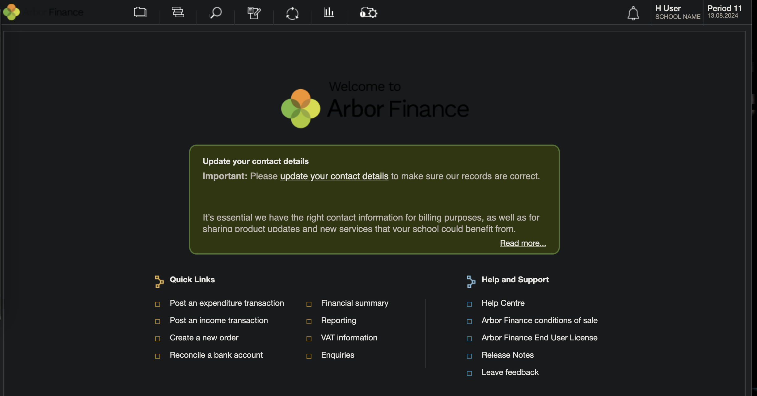 Switching the financial year – Arbor Finance